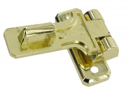 Large Brass Hasp for briefcases at Cox the Saddler
